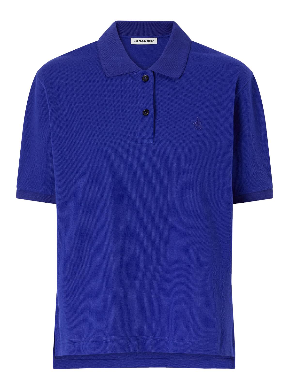 JIL SANDER Jil Sander Logo-Embroidered Cotton-Piqué Polo Shirt